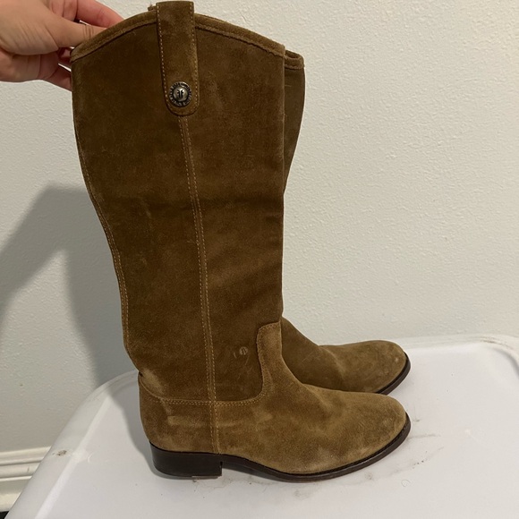 Frye | Shoes | Chestnut Suede Frye Boots | Poshmark